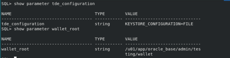 Configurar Oracle Transparent Data Encryption (TDE) Configurar Oracle Transparent Data Encryption (TDE)